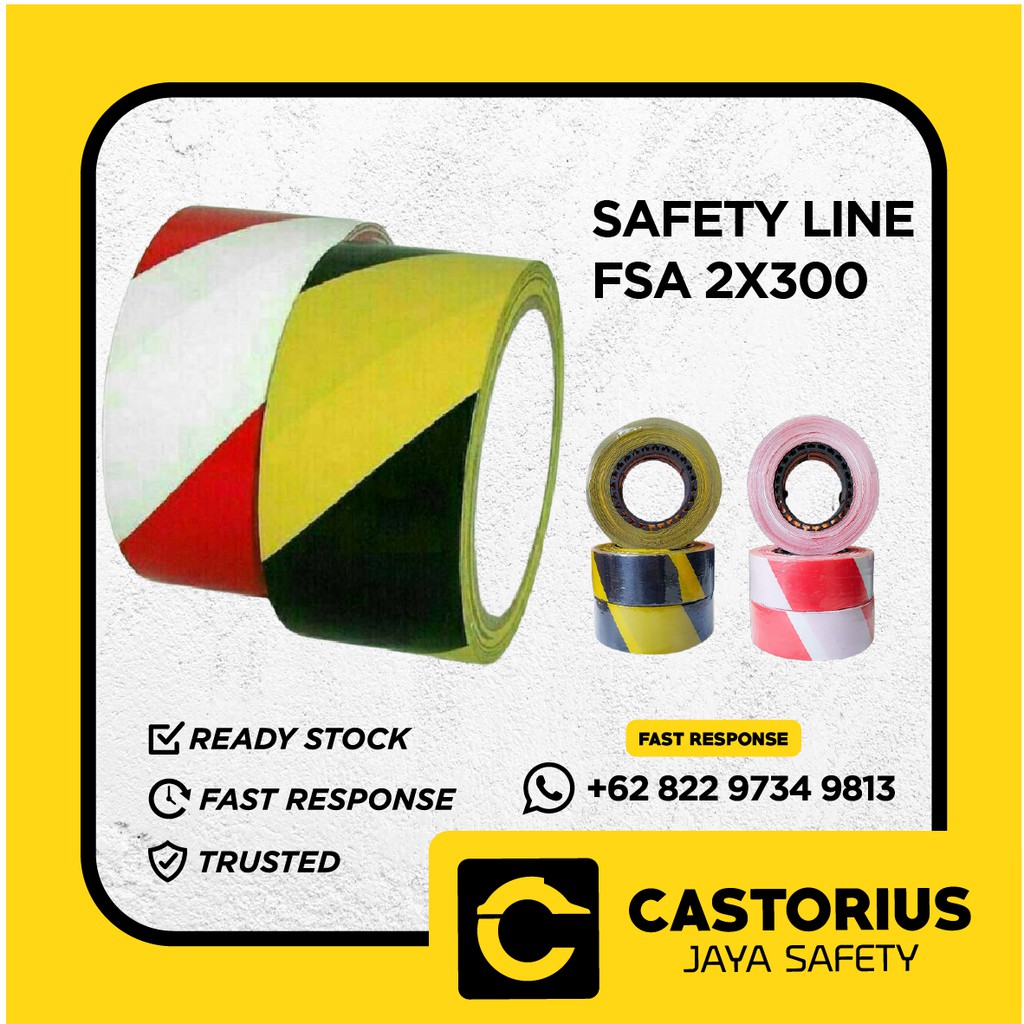 Jual Safety Line Garis Proyek Police Line 2 x 300mtr | Shopee Indonesia