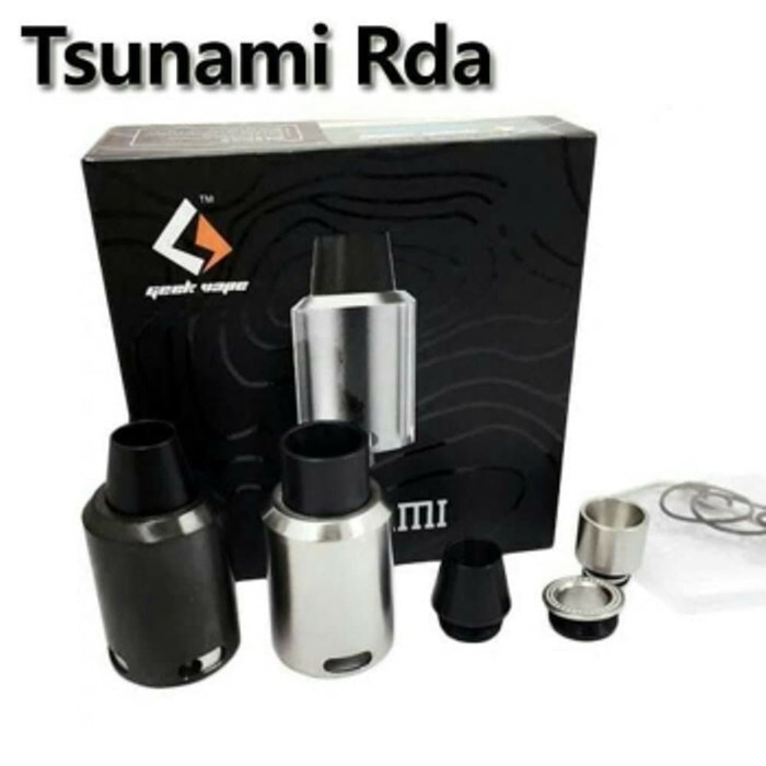 Jual PROMO!! TSUNAMI RDA 22 MM VAPEBY GEEKVAPE TANK BEST CLONE 1:1 ...