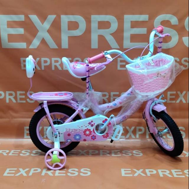 Jual SEPEDA MINI TANGO 12 PINK | Shopee Indonesia
