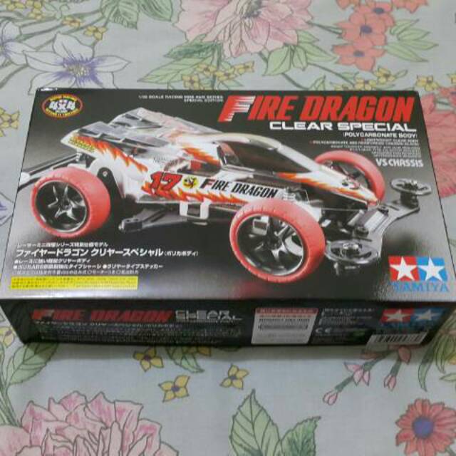 Jual Tamiya mini 4WD Fire Dragon Clear Special ( Polycarbonate Body ...