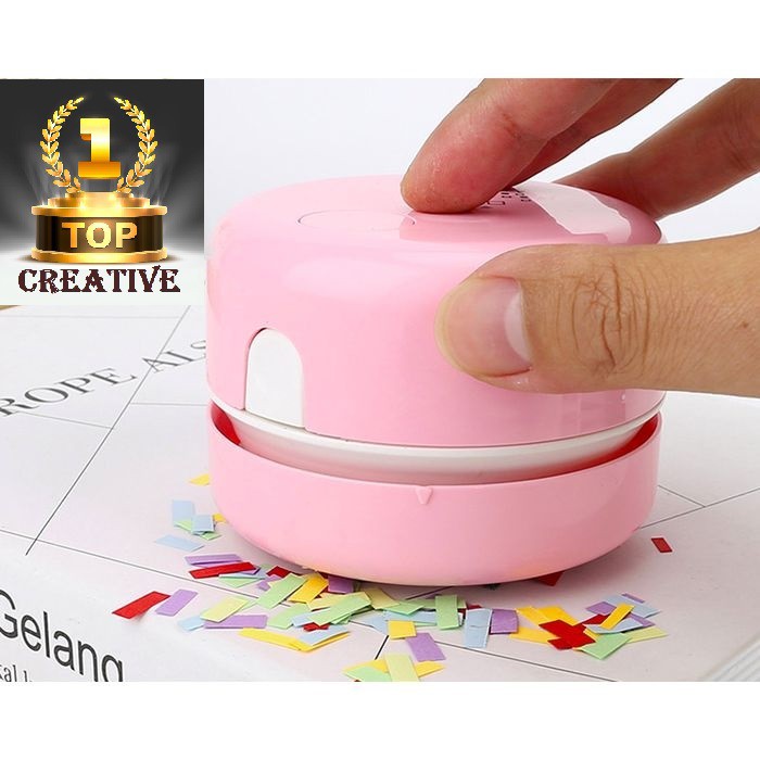 Jual VACUUM MINI MACARON DESKTOP VACUUM CLEANER PORTABLE ALAT PENYEDOT ...