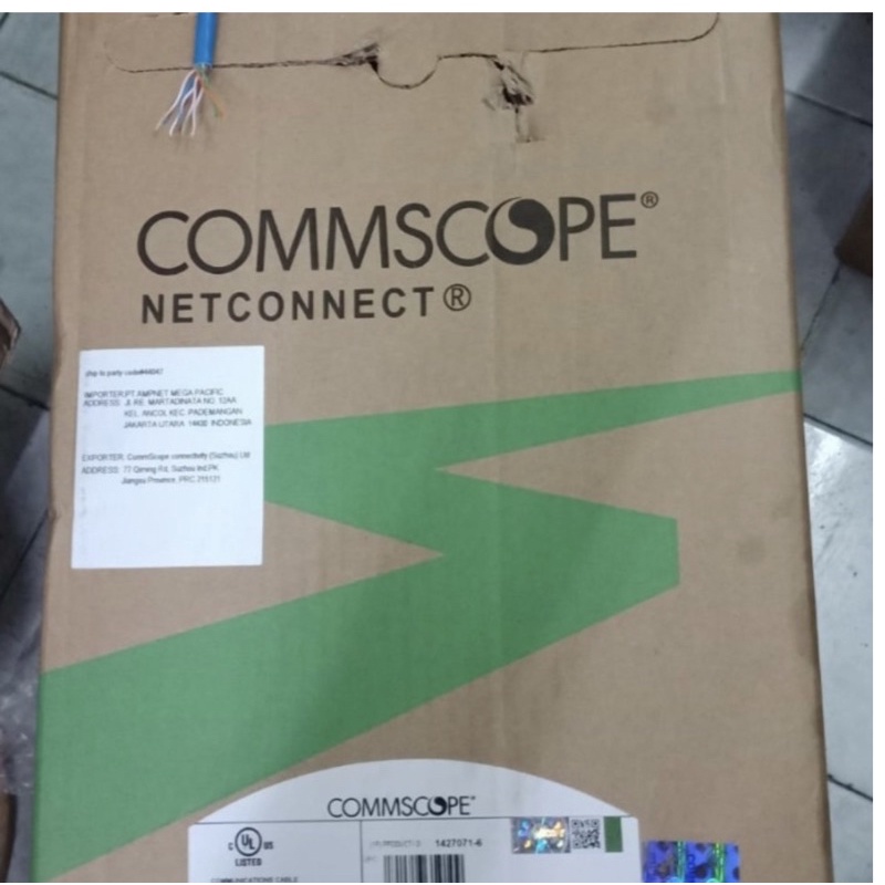 Jual KABEL COMMSCOPE CAT 6, HARGA PER METER | Shopee Indonesia