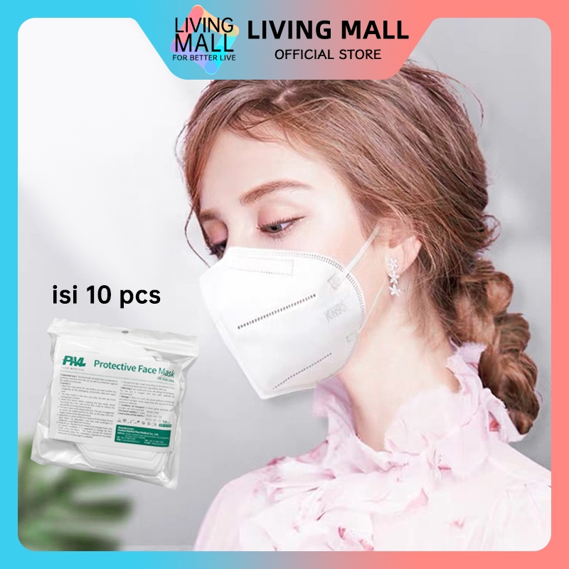 Jual 10Pcs Masker KN95 5 Ply / Mask Face | Shopee Indonesia