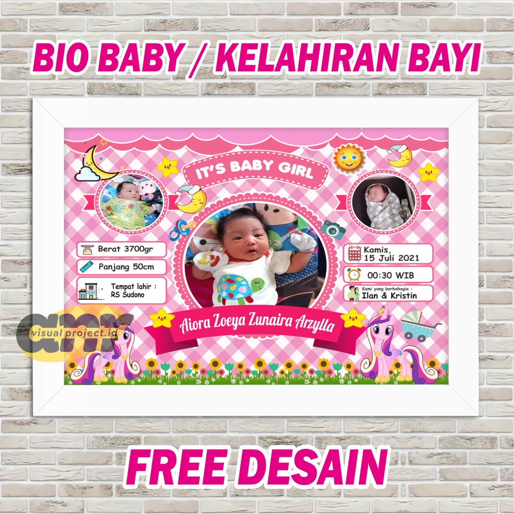 Jual SPANDUK / BANNER / CETAK FOTO KELAHIRAN BIO BABY / SPANDUK ...