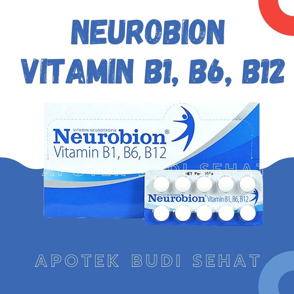 Jual Neurobion Vitamin B Multivitamin Memelihara Kesehatan Fungsi Saraf ...