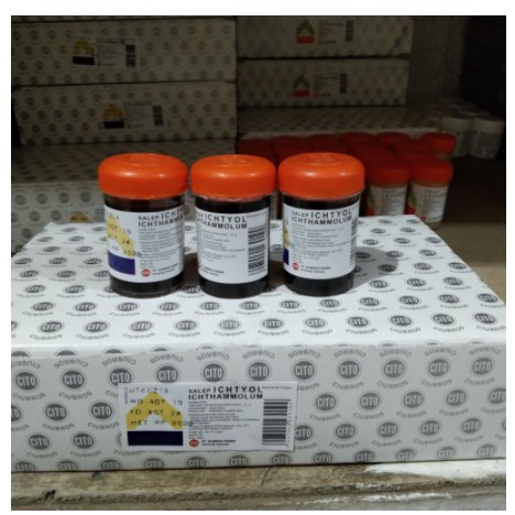 Jual Ichtiol Ichtyol Cito 15 Gram Salep Hitam untuk kulit Salep Hitam ...