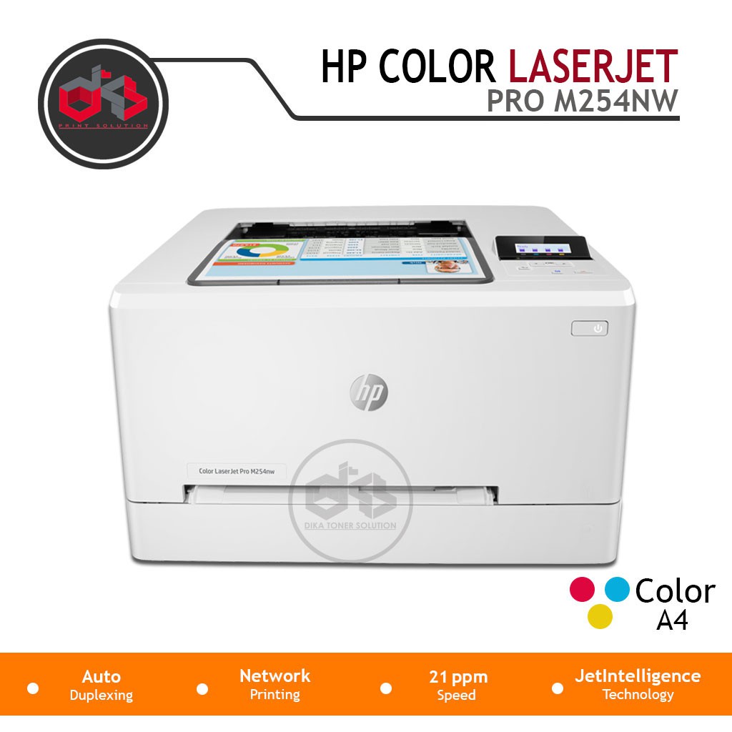 Jual Printer HP Color LaserJet Pro M254nw m252n wireless | Shopee Indonesia