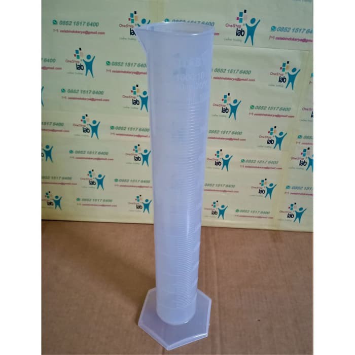 Jual VITLAB Measuring cylinder PP 500 ml Gelas ukur plastik 500 cc | Shopee Indonesia