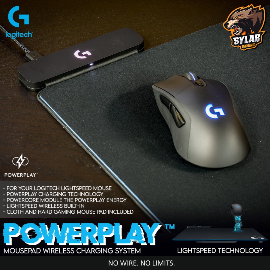 Jual Logitech G Powerplay Mousepad Wireless Charging System | Shopee ...
