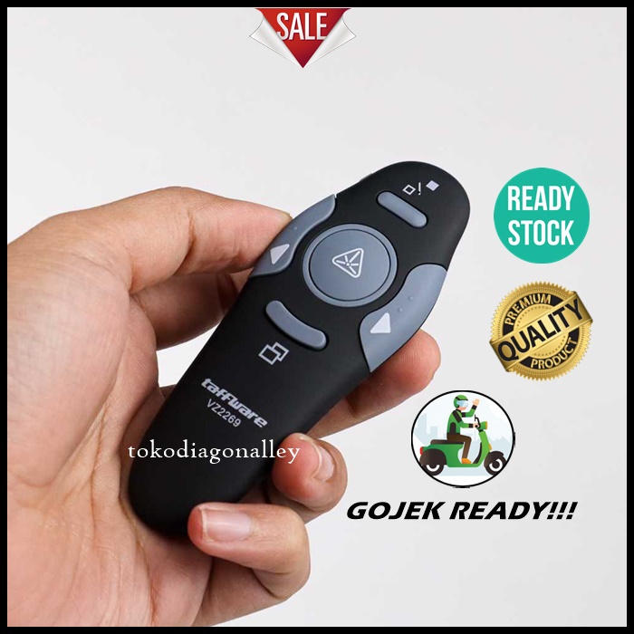 Jual Laser Pointer Remote Presentasi Rapat Presenter Seminar Wireles ...
