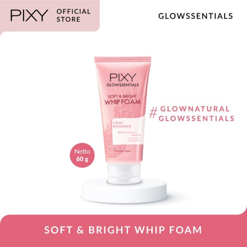 Jual PIXY GLOW SOFT&BRIGHT WHIP FOAM | Shopee Indonesia