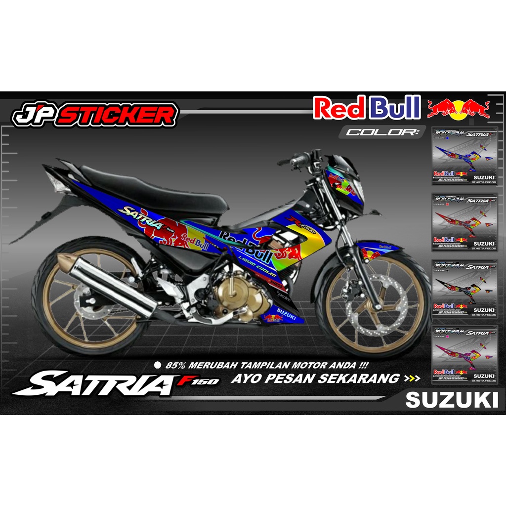 Jual Satria Sticker Striping Satria Fu Facelift Stiker List Variasi ...