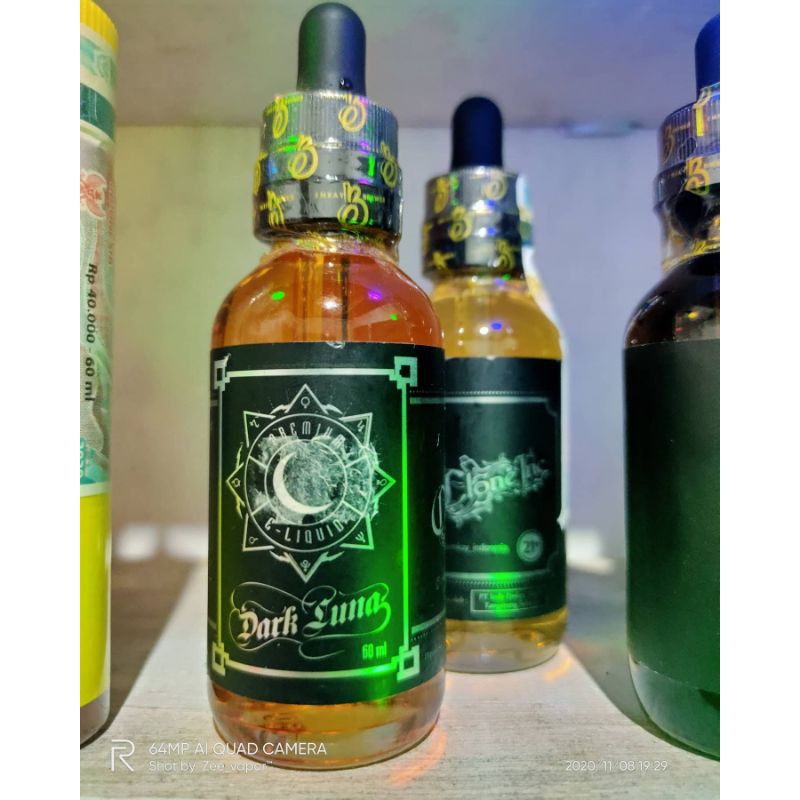 Jual Liquid vape/vapor DARK LUNA nic 3/6 (LOKAL) | Shopee Indonesia