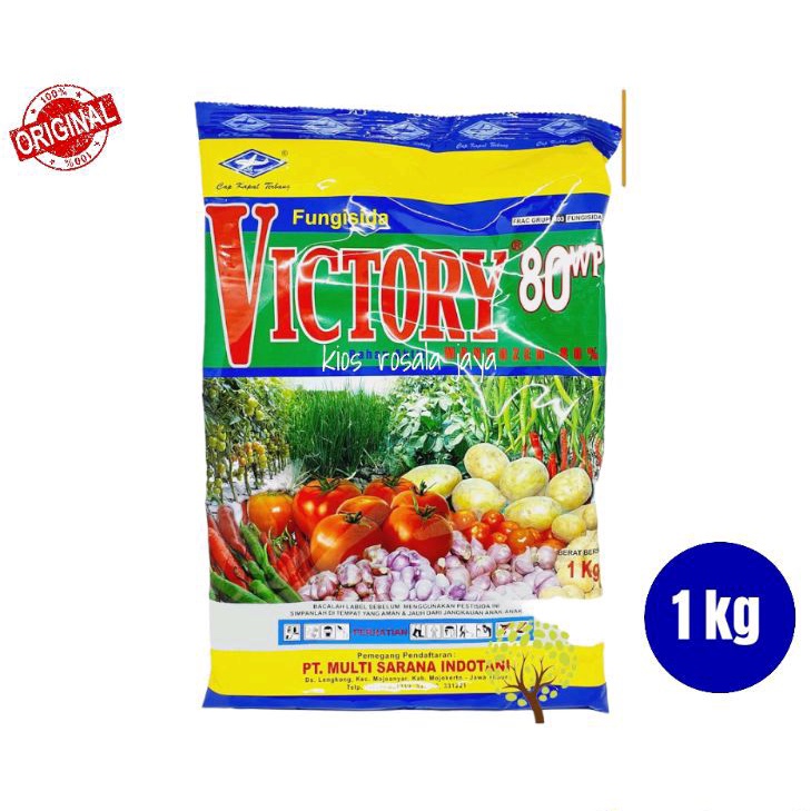 Jual Fungisida VICTORY 80 WP kemasan 1 kg | Shopee Indonesia