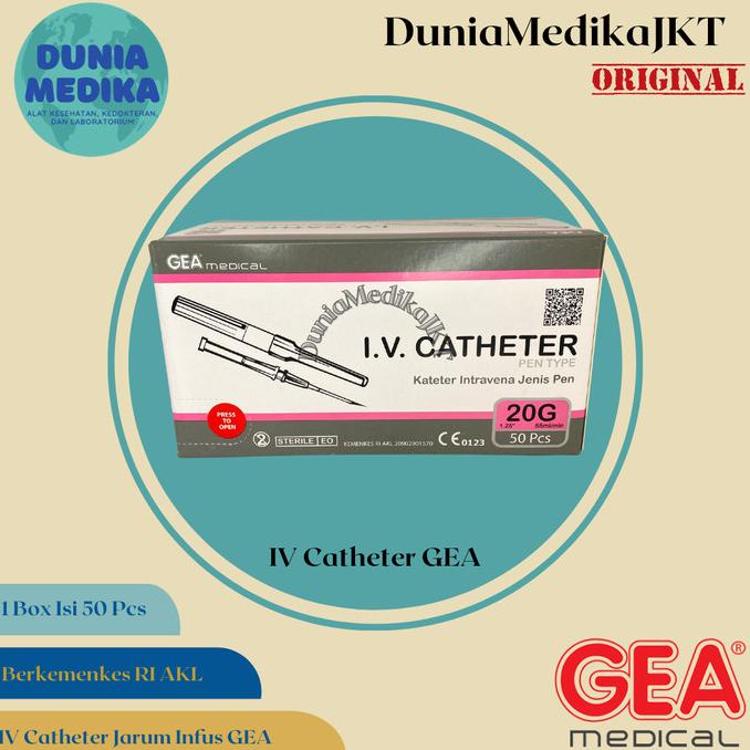 Jual Iv Catheter Gea / Jarum Infus / Abocath | Shopee Indonesia