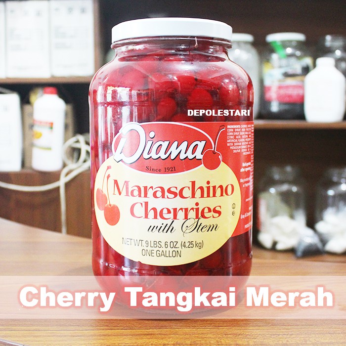 Jual Cherry Tangkai Merah DIANA PER TANGKAI | Shopee Indonesia