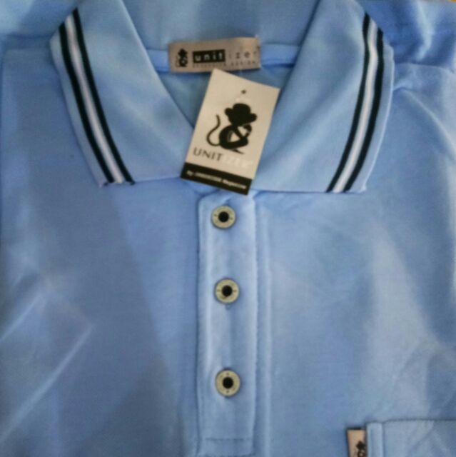 Jual UNITIZER LS ( XL ) Kaos Polo Pria shirt SAKU KANTONG / Kaos Kerah ...