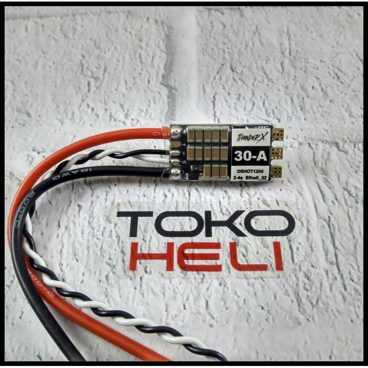 Jual Diskon Thunderx 30a Blheli32 Dshot 1200 2 4s Stm32f051 Esc Speed Controller Terlaris