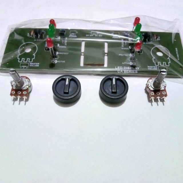 Jual Led panel ca depan box+2potenso mono+2kenop panjang 18cm | Shopee ...