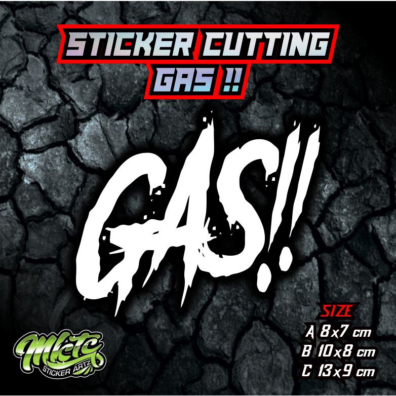 Jual STICKER CUTTING GAS !!! | Shopee Indonesia