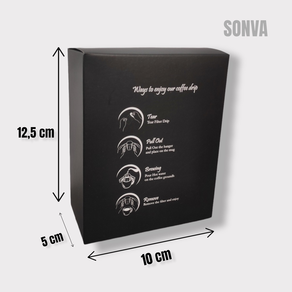 Jual KEMASAN BOX DRIP COFFEE | BOX WARNA | BOX KOTAK DRIP COFFEE | BOX ...