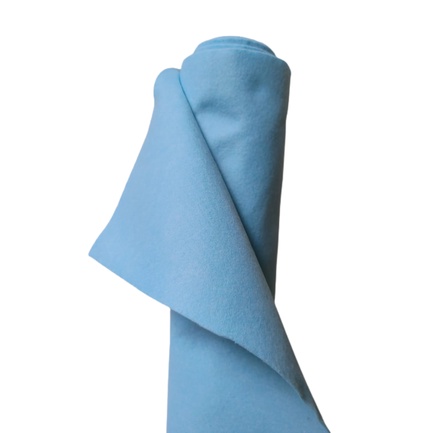 Jual Kain Flanel Biru Muda 1 Meter Kain Hidroponik kain boneka | Shopee ...