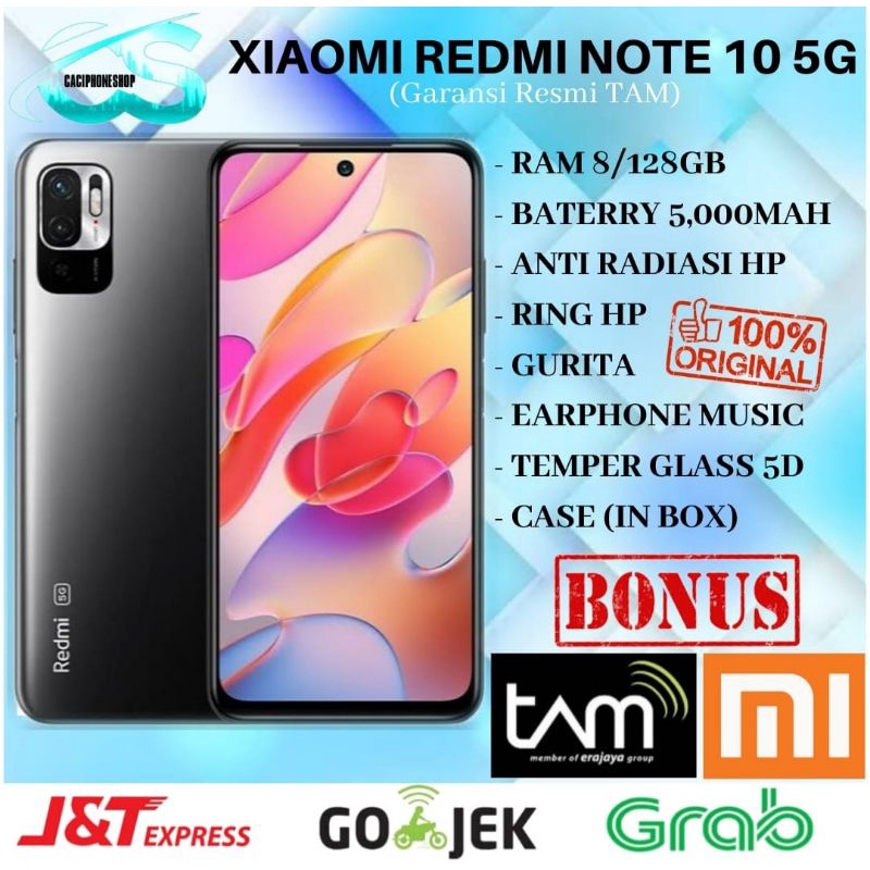 Jual Redmi Note 10 4GB+64GB 4GB+128GB 8GB+128GB Garansi Resmi TAM 15 ...