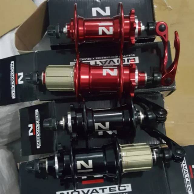 Jual Hub Freehub Novatec 041 dan 042 SB 4 bearing 32H | Shopee Indonesia