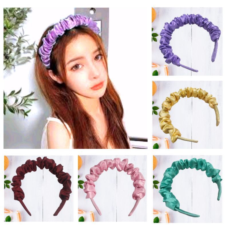 Jual Bando Nagita Terlaris Satin Warna Warni Remaja Dan Dewasa | Shopee ...