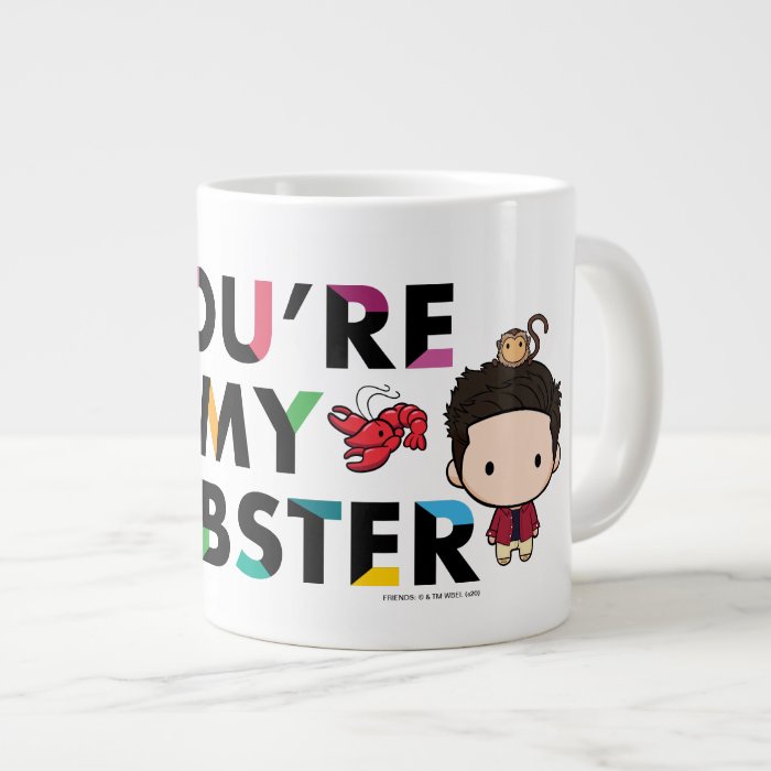 Jual Mug FRIENDS Central Perk Ross & Rachel Lobster Chibi | Shopee ...