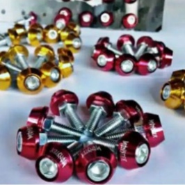 Jual Baut posh / Baut monel L / Baut plat nomor baut L 10 UNIVERSAL ...