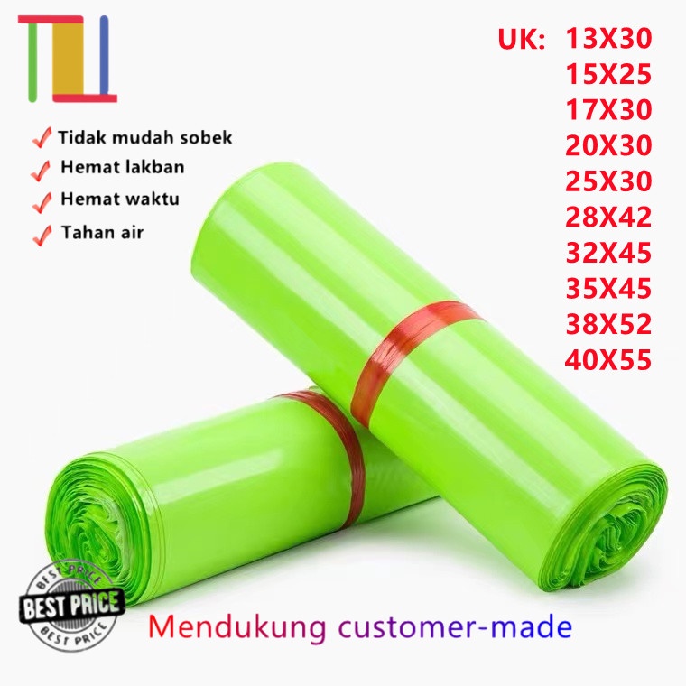 Jual PLASTIK PACKING OLSHOP PE POLYMAILER kantong kemasan amplop ...