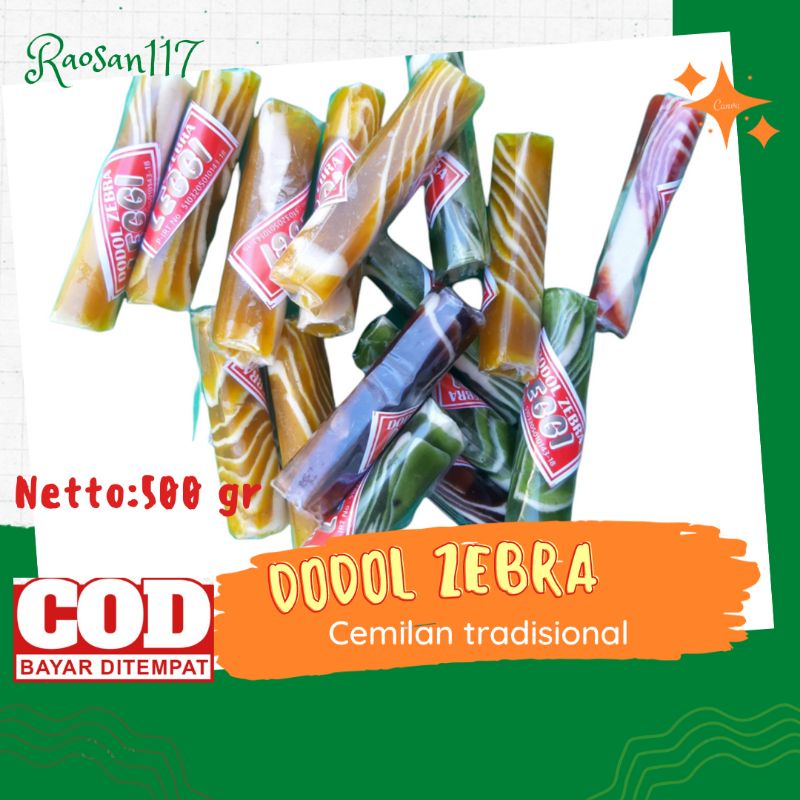 Jual Dodol Garut Khas Sunda Zebra 1000gr | Shopee Indonesia