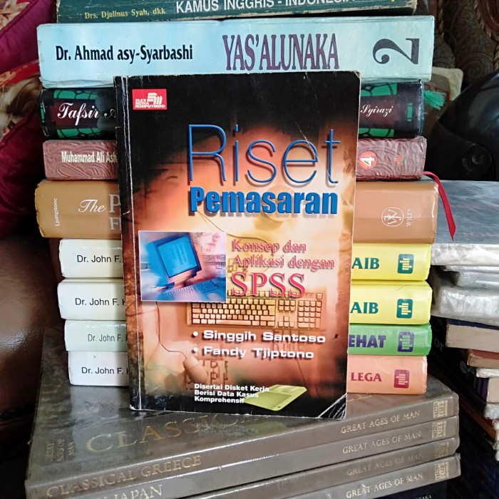 Jual ORIGINAL BUKU RISET PEMASARAN KONSEP DAN APLIKASI DENGAN SPSS TANPA DISKET | Shopee Indonesia
