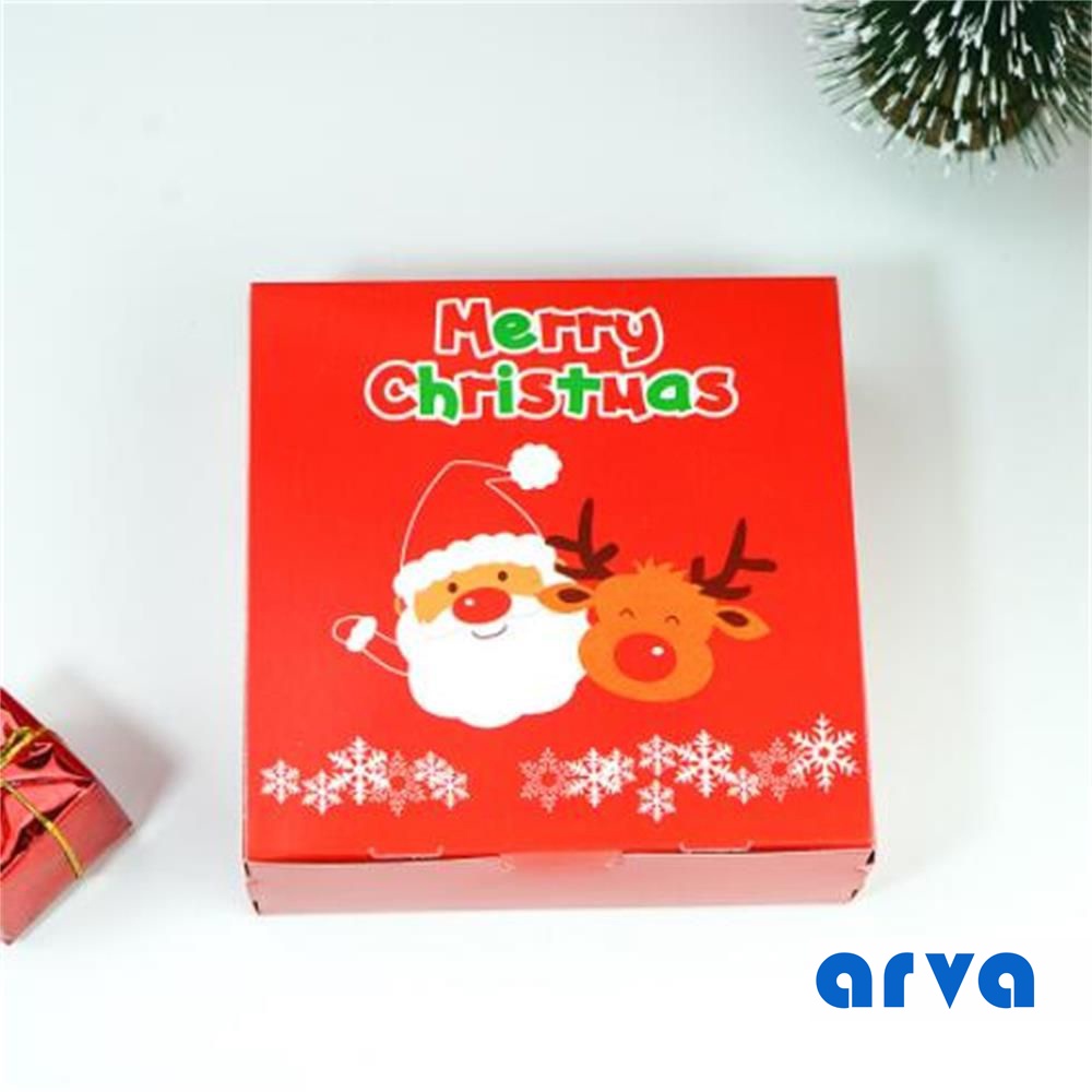 Jual GIFT BOX SQUARE/KOTAK CHRISTMAS/NATAL (Makanan, Aksesories ...