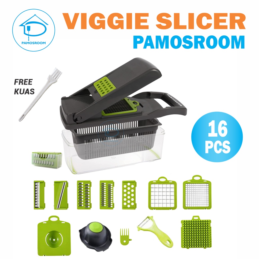 Jual Pamosroom Alat Pengiris Sayuran Buah Serbaguna Parutan Pisau ...