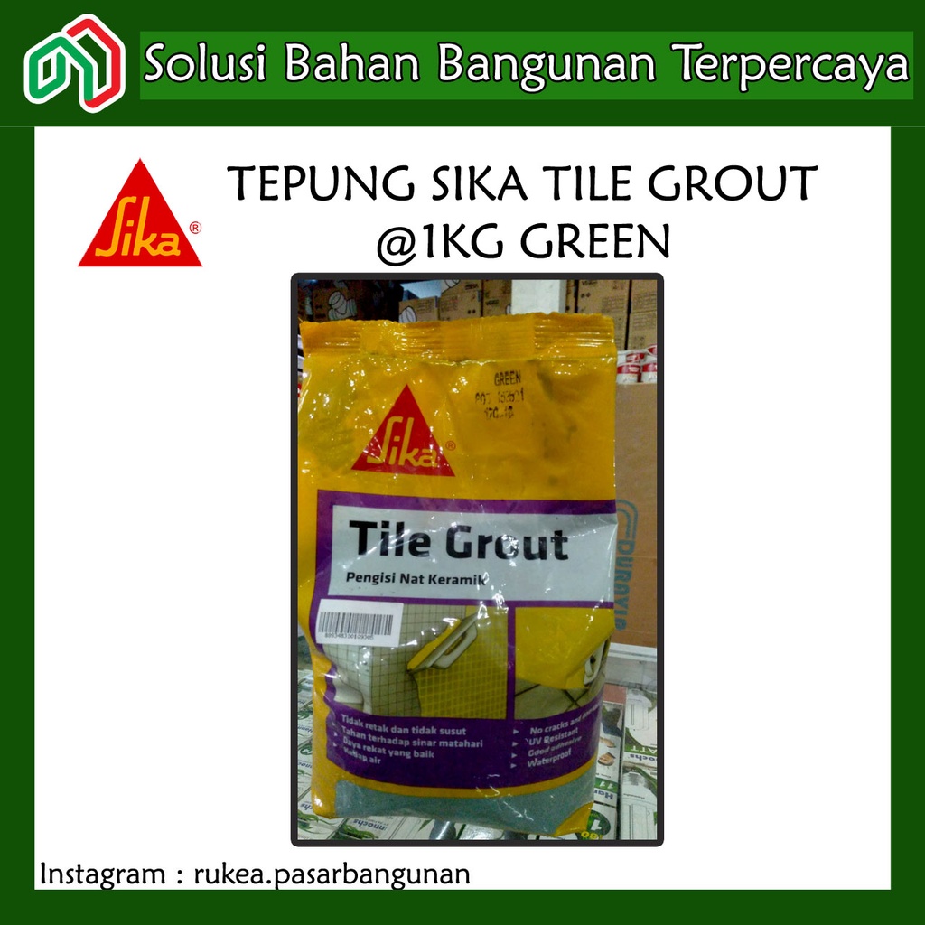 Jual TEPUNG SIKA TILE GROUT @1KG (PENGISI NAT KERAMIK ATAU GRANIT ...