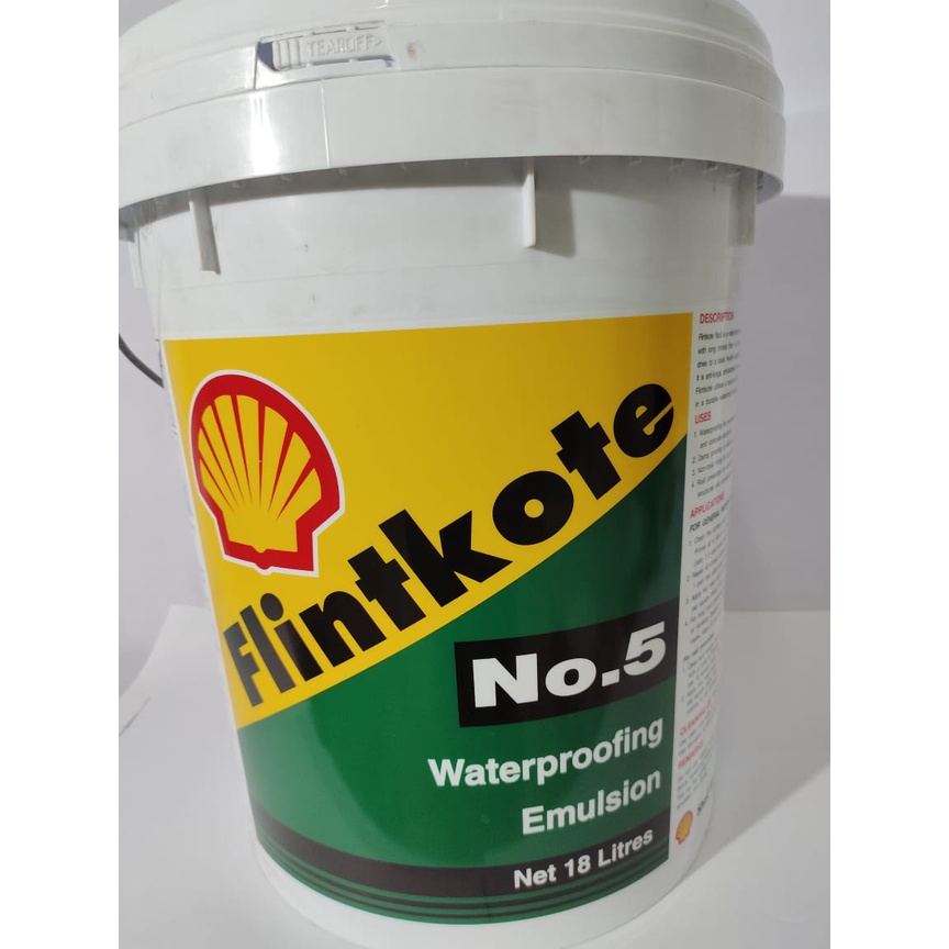 Jual Waterproofing Pelapis Anti Bocor Aspal Flintkote Shell NO.5 18 ...