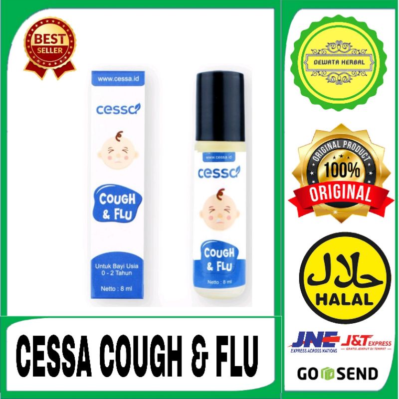 Jual CESSA ESENSIAL OIL COUGH & FLU - MEREDAKAN FLU DAN BATUK | Shopee ...