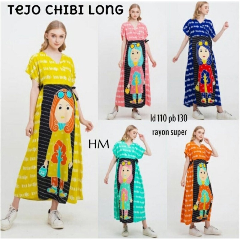 Jual Karakter Metropolitan Ala Korea Street Daster Tejo Chibi Long ...