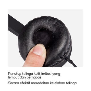 Jual MINISO Headphone Headset Earphone On Ear Headphone Bando berkabel ...