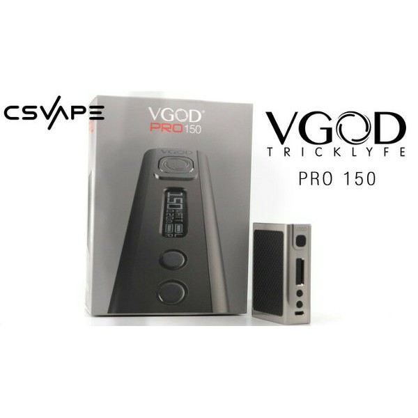 Jual Jual VGOD PRO 150 Box Mod Authentic vape rokok elektrik | Shopee ...