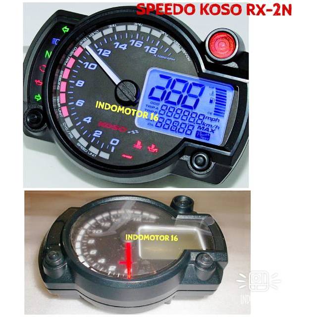 Jual SPEEDO KOSO DIGITAL RX-2N | Shopee Indonesia