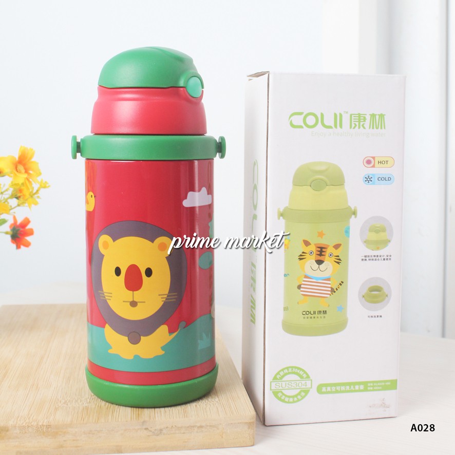 Jual Botol Minum Anak Stainless Steel Karakter / Botol Minum Anak Lucu ...