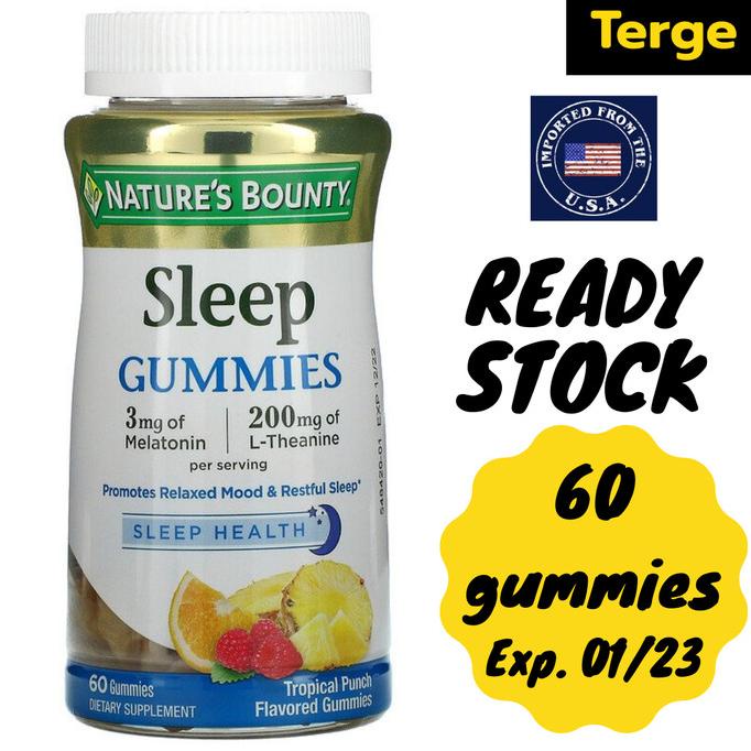 Jual Nature's Bounty Sleep Biotin Multivitamin Probiotic Vitamin ...