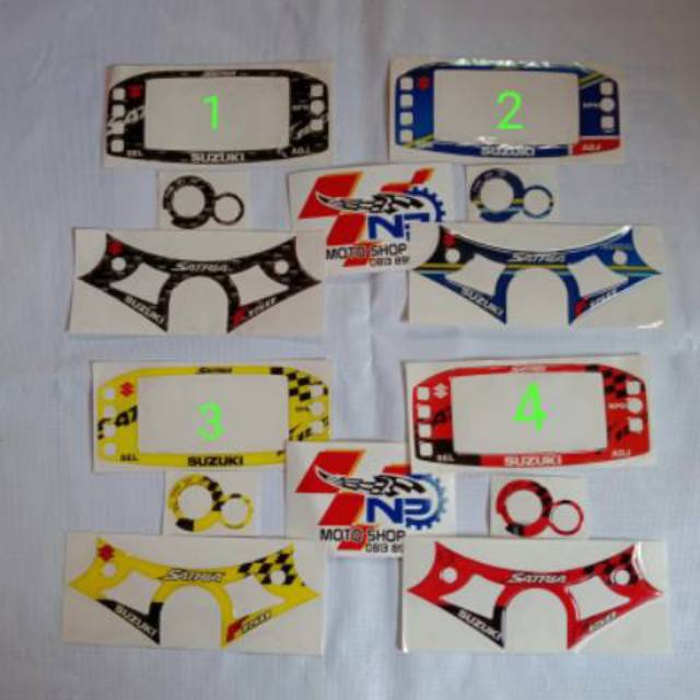 Jual STIKER TIMBUL SET SATRIA FU FI FU INJEKSI RAIDER 150 Fi | Shopee ...