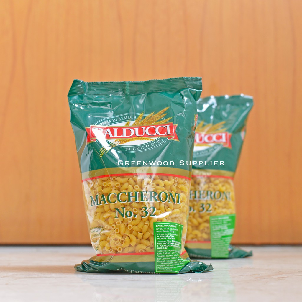 Jual Balducci Pasta Maccheroni / Makaroni / Macaroni (500g) | Shopee ...
