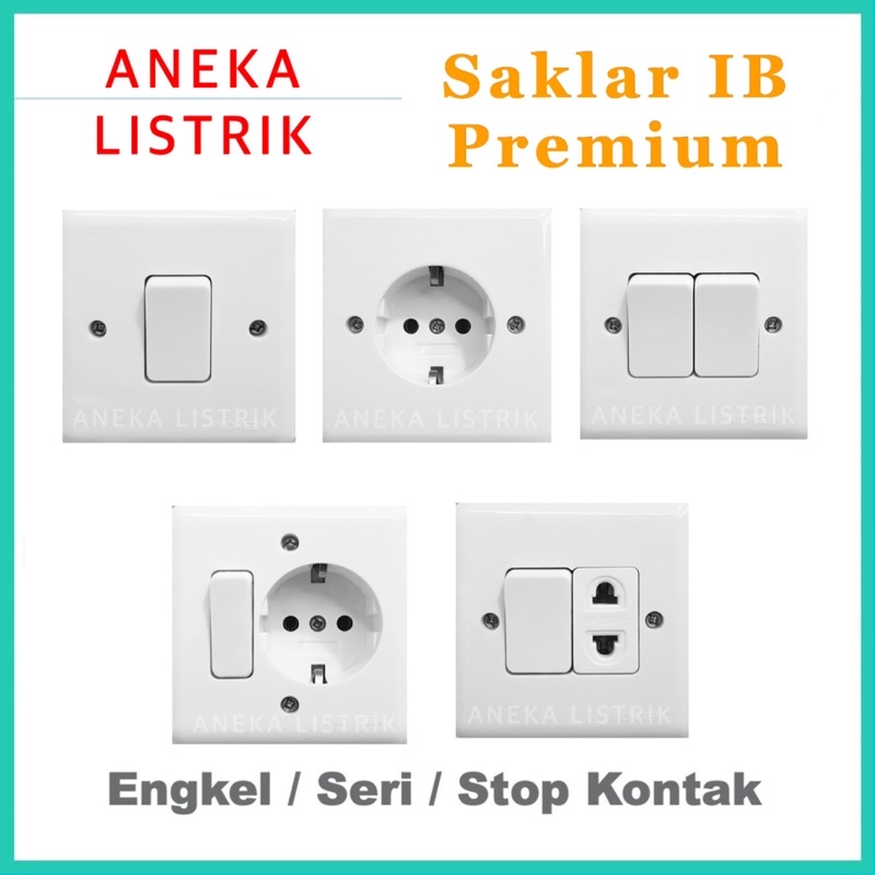 Jual IB SAKLAR ENGKEL + STOP KONTAK ARDE ENGKEL + IB STOP DINDING TANAM ...