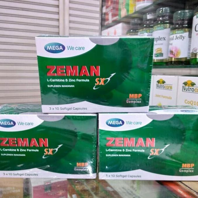 Jual zeman sx suplemen kesehatan pria | Shopee Indonesia