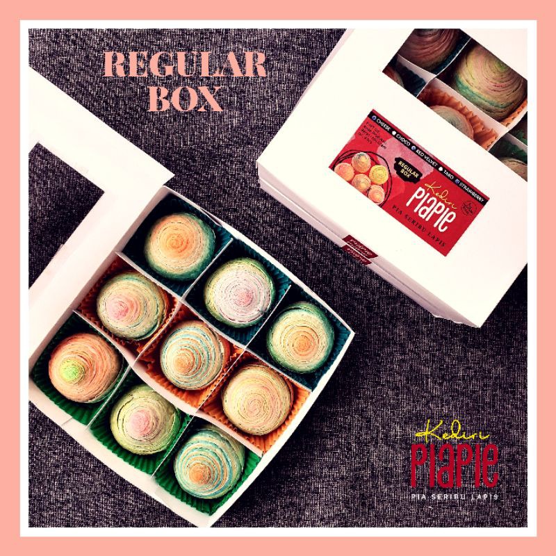 Jual PIA PIE KEDIRI - HAPPY BOX ( ISI 9 PCS ) OLEH-OLEH KEDIRI KEKINIAN | Shopee Indonesia